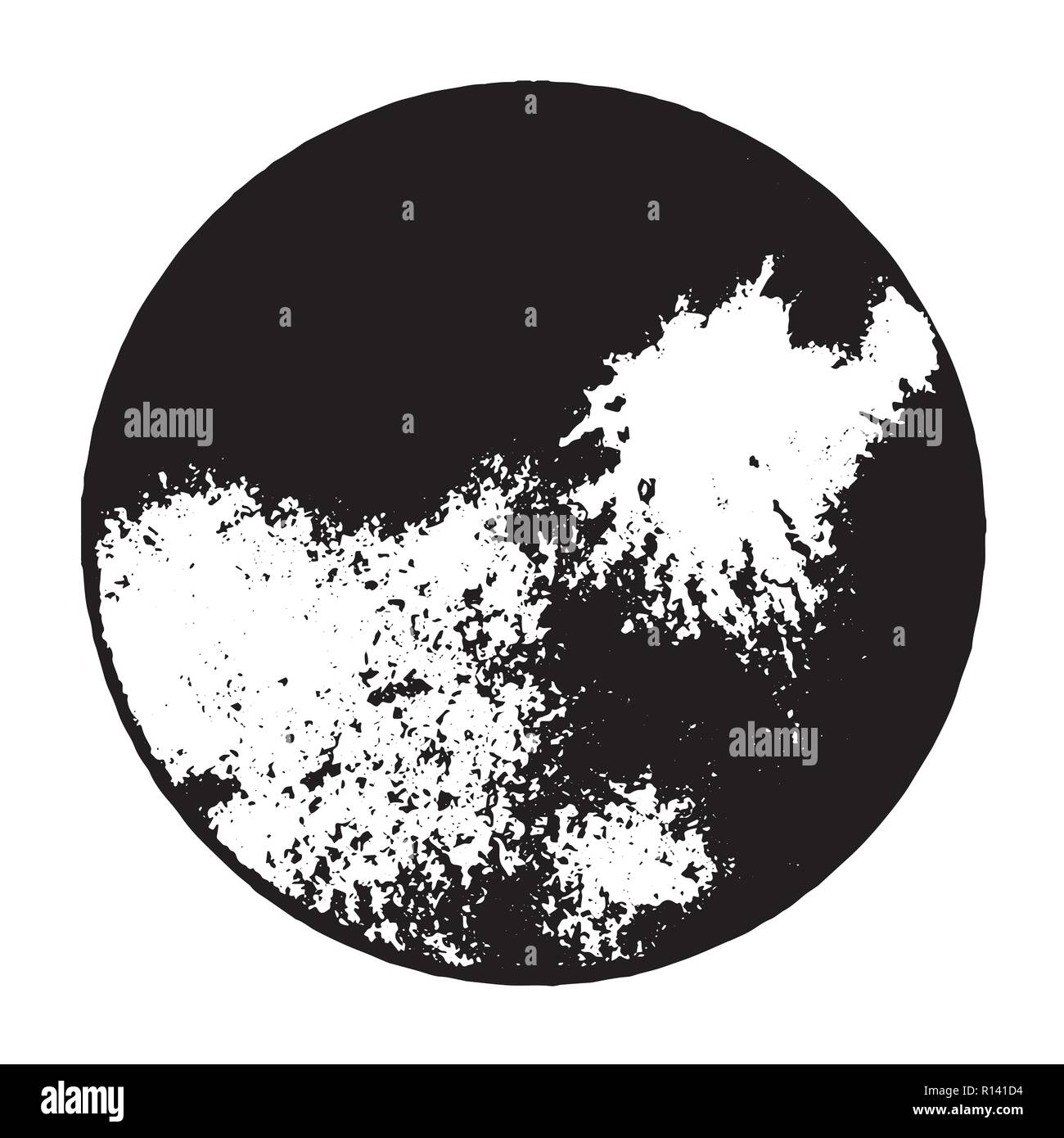 Grunge Circle Stamp Stock Vector Image & Art - Alamy