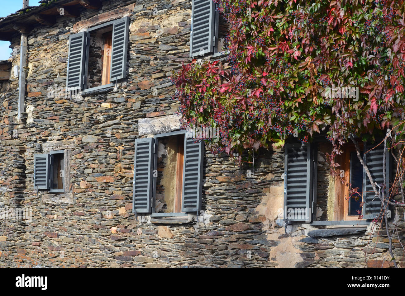 Campillo de Ranas, one of the Black Villages in the Sierra Norte of ...