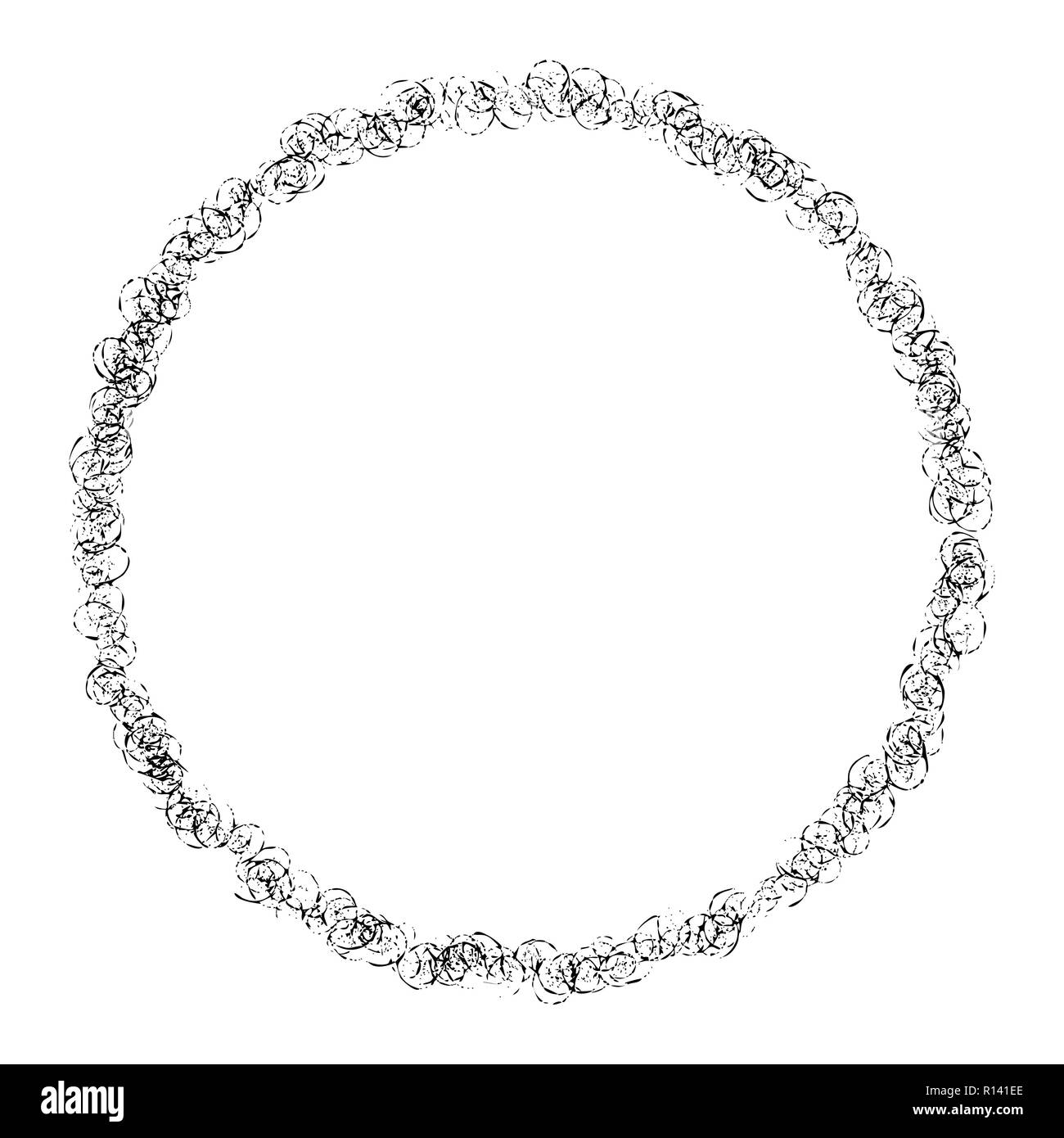 Grunge Circle Stamp Stock Vector Image & Art - Alamy