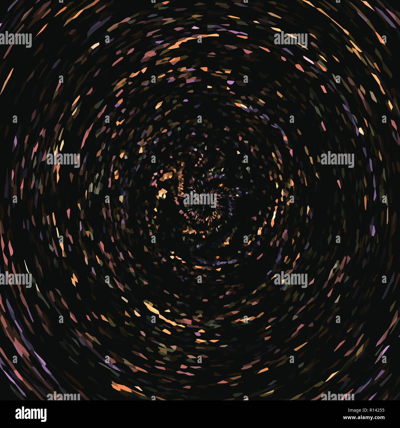 Abstract crystal design background. Color Spots scattered Stock Photo ...