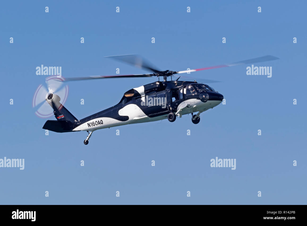 Helicopter search and rescue Orca Stock Photo - Alamy
