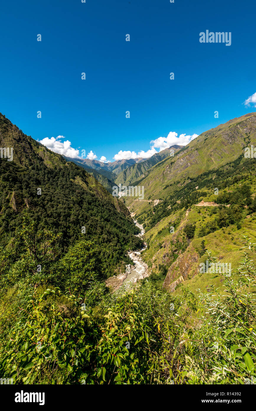 Landscape of Darma Valley / Dugtu Valley in Uttrakhand Stock Photo - Alamy