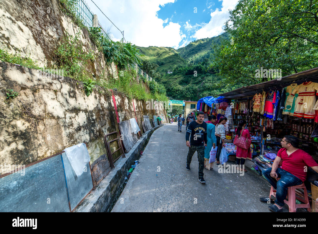 Dharchula, Uttrakhand, India - September 27, 2018 : Dharchula Town in ...