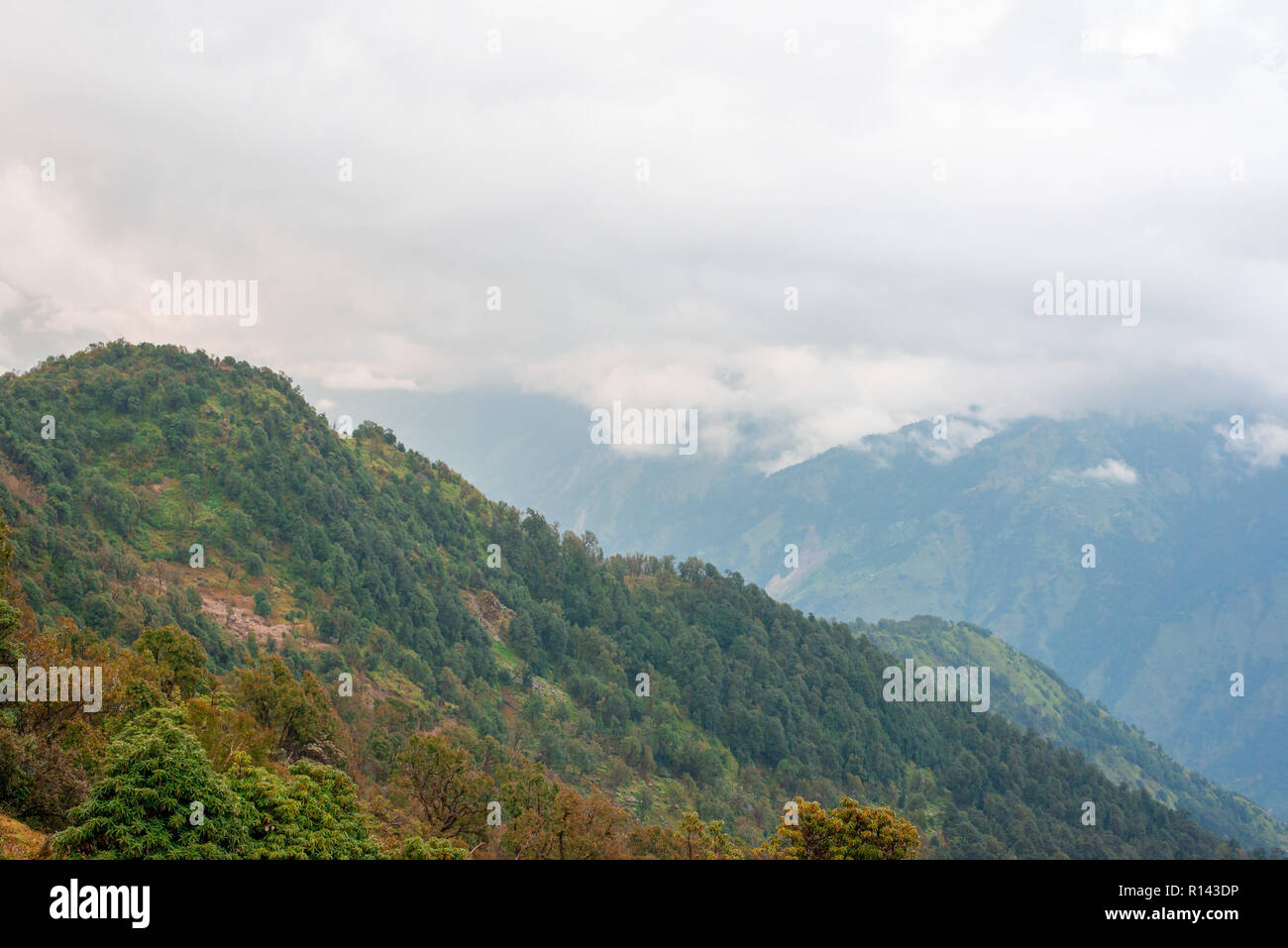 Beautiful landscape of Himalayan, Uttarakhand, India Stock Photo - Alamy
