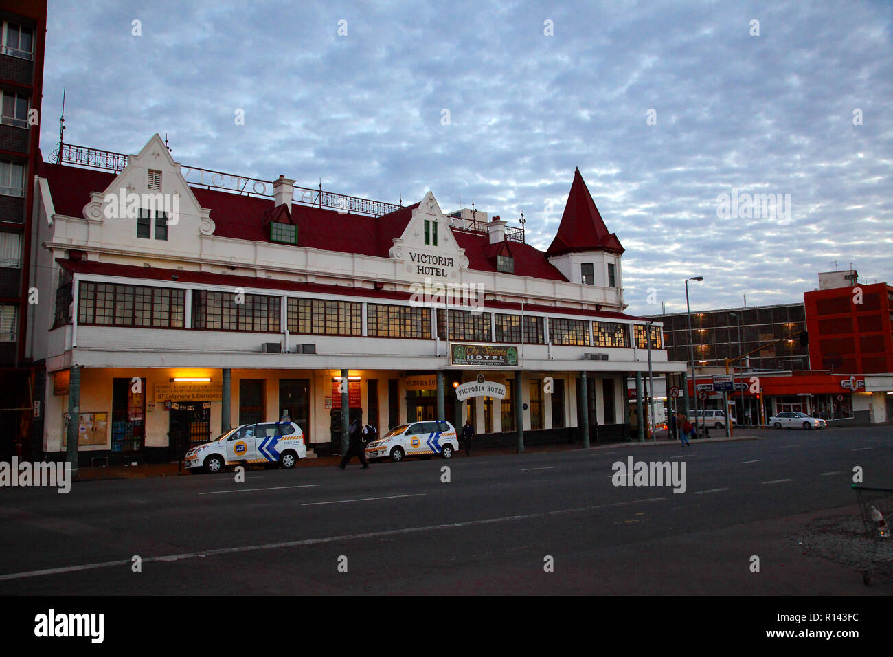 Historic Royal hotel building in Pretoria, South Africa Stock Photo - Alamy