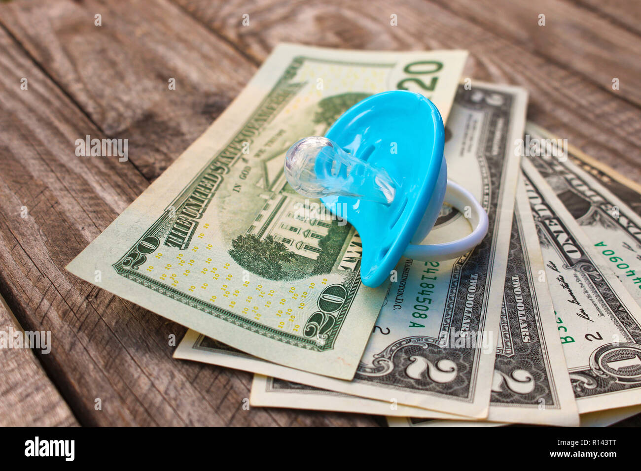 Newborn with pacifier hi-res stock photography and images - Alamy