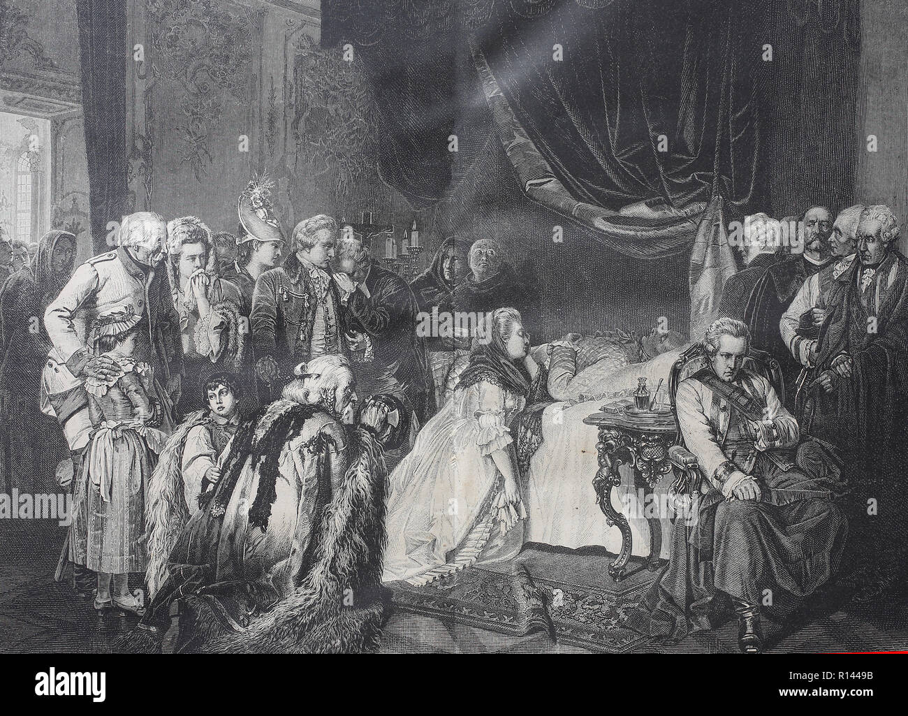 The death bed of joseph ii hi-res stock photography and images - Alamy