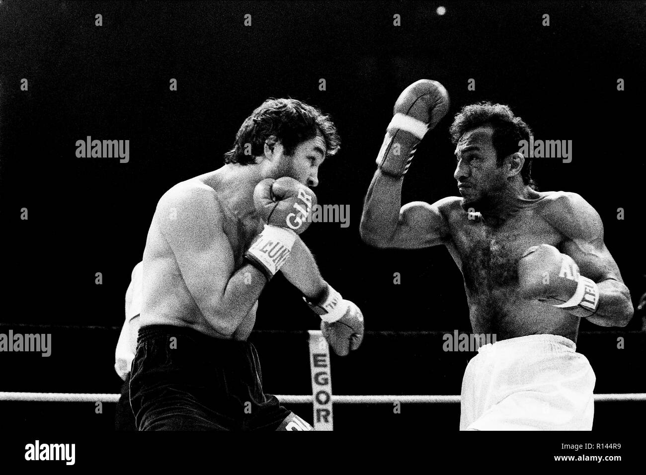 Archives 90ies: French boxer Chistophe Tiozzo fights in Lyon, France ...