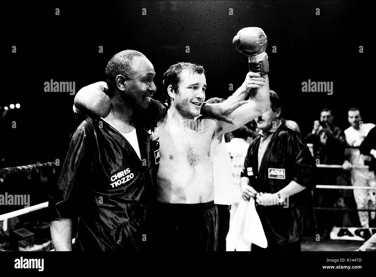 Archives 90ies: French boxer Chistophe Tiozzo fights in Lyon, France ...