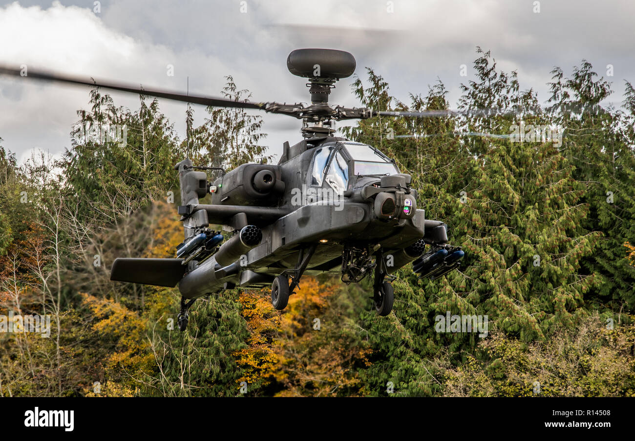 Military Apache Helicopter Stock Photo - Alamy