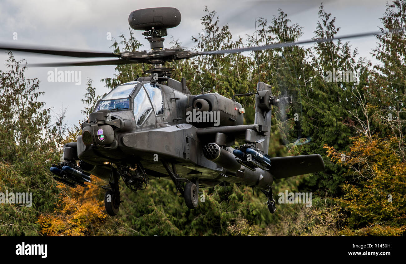 Military Apache Helicopter Stock Photo - Alamy