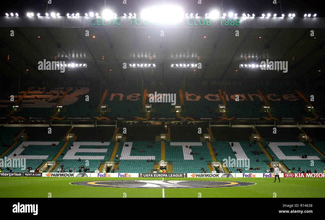 General view of the ground before the UEFA Europa League, Group B match ...