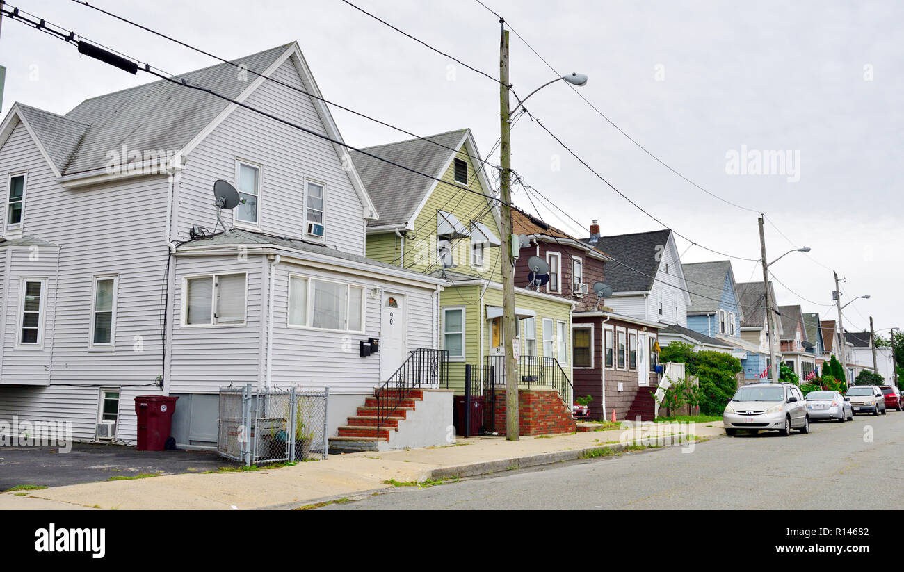 Boston neighbourhood hi-res stock photography and images - Alamy