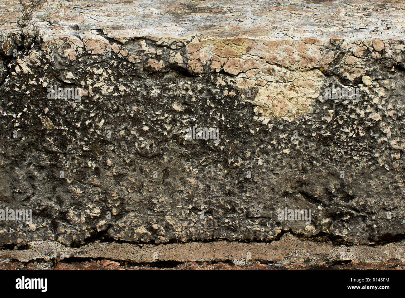 Ancient damaged marble stone Stock Photo - Alamy