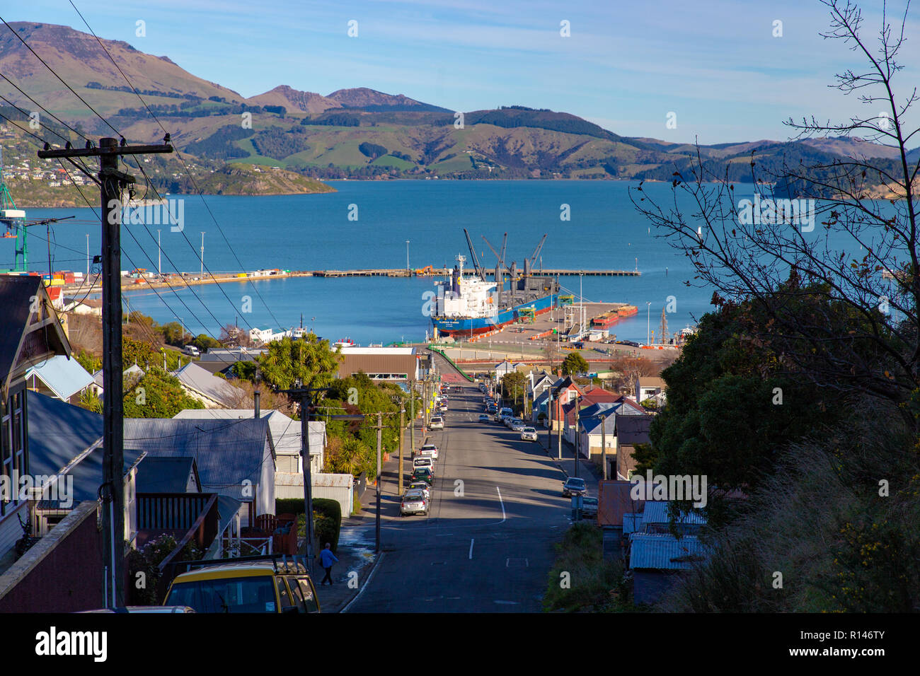 Lyttelton breakwater hi-res stock photography and images - Alamy