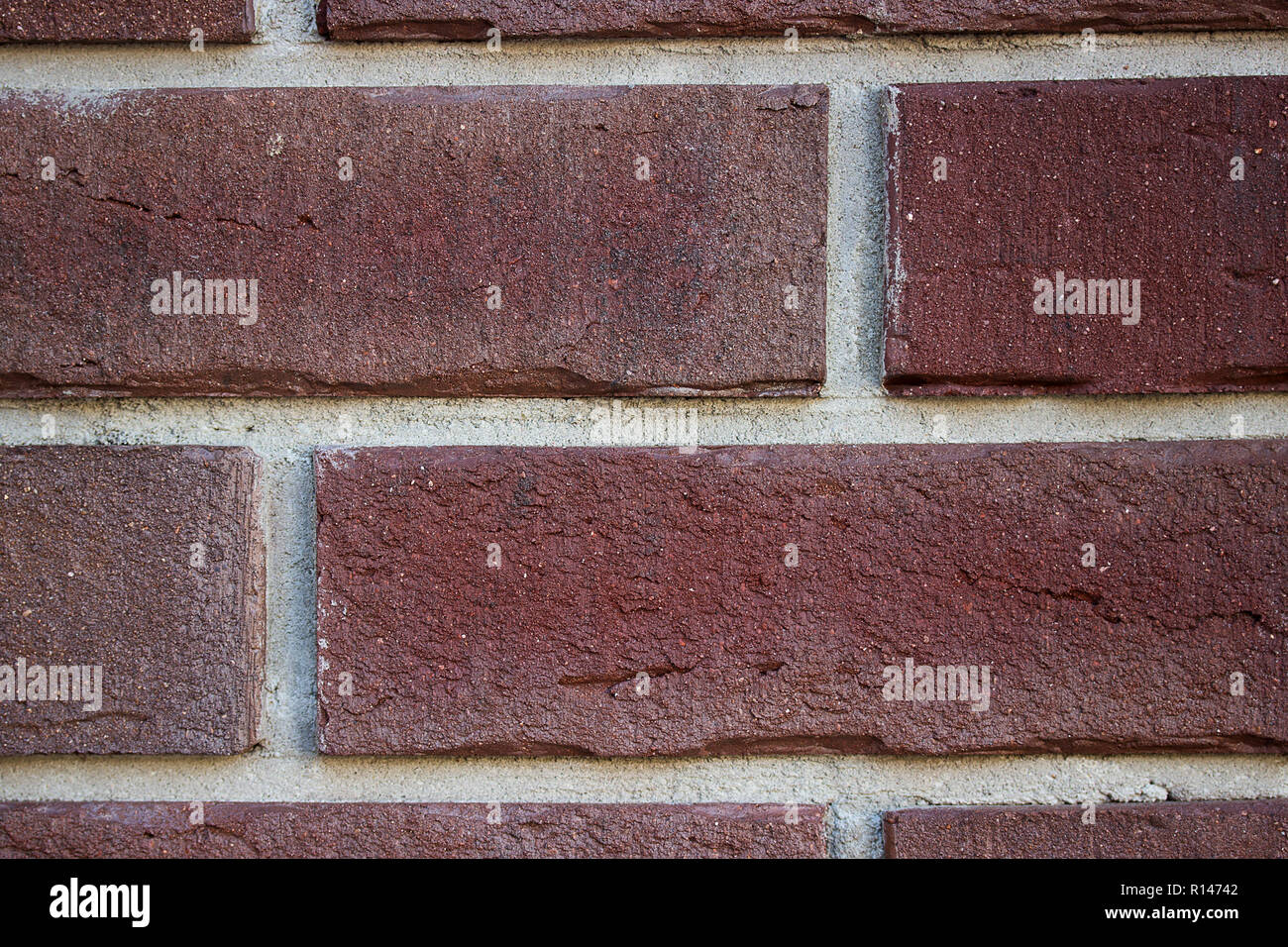 Red ceramic brick background or background Stock Photo - Alamy