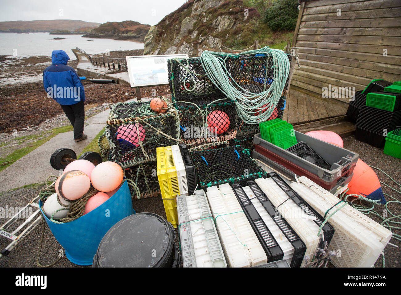 Handa island ferry hi-res stock photography and images - Alamy