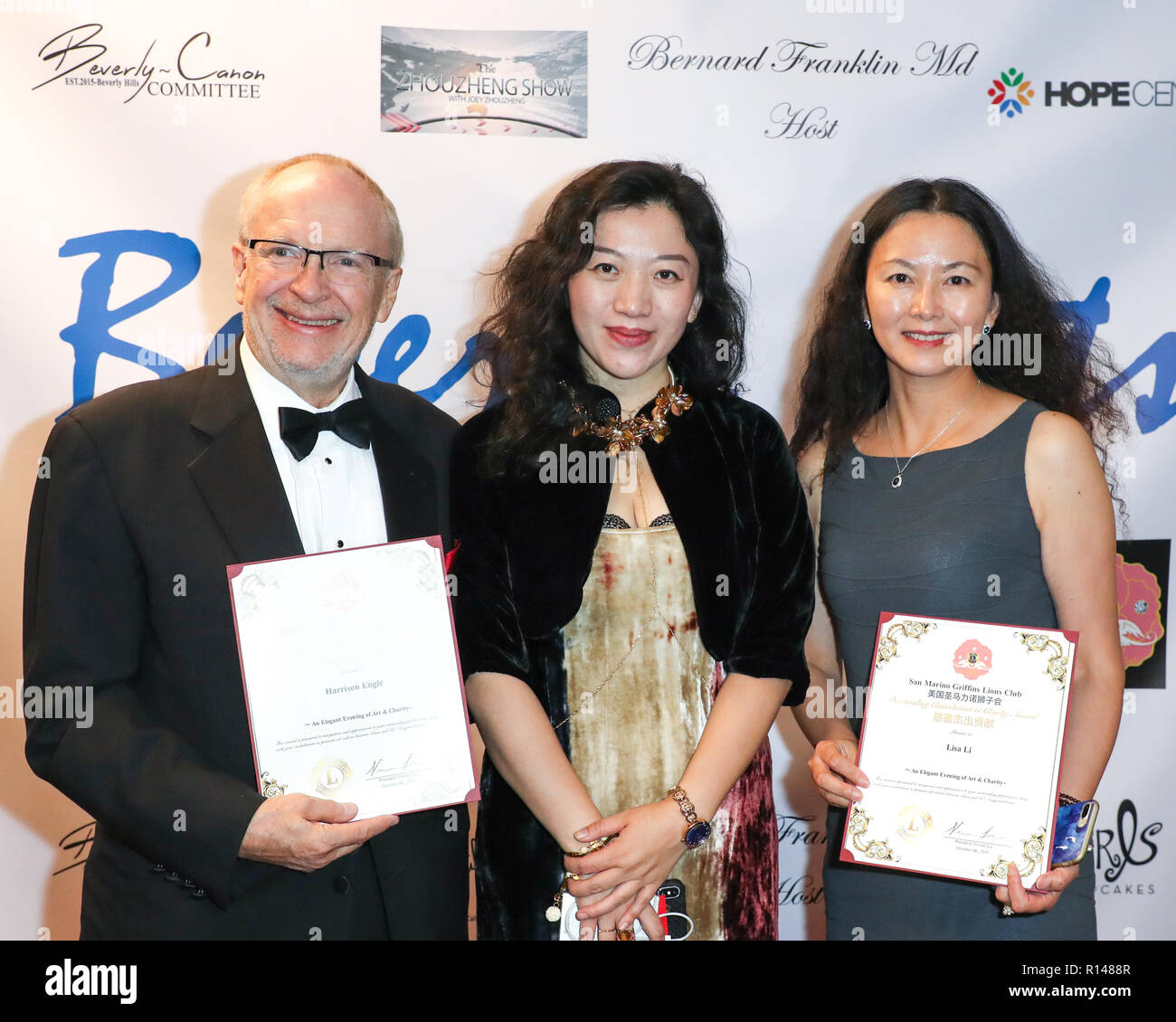 An Evening of Art & Charity Hosted by Beverly Arts held at Pacific ...