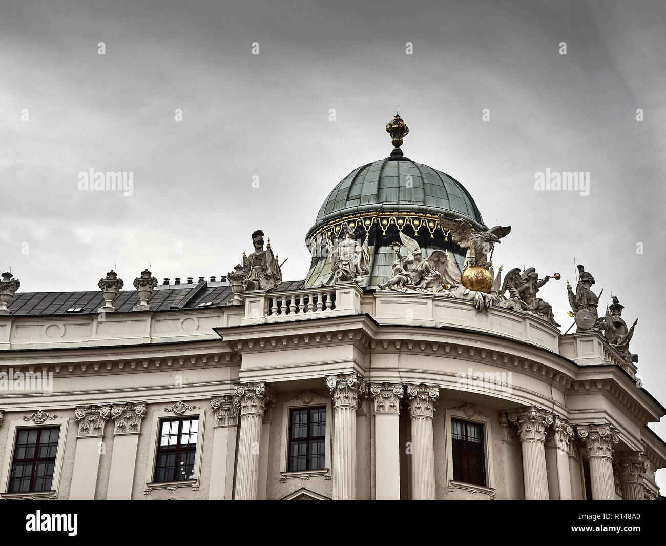 Hofburg palace aerial hi-res stock photography and images - Alamy