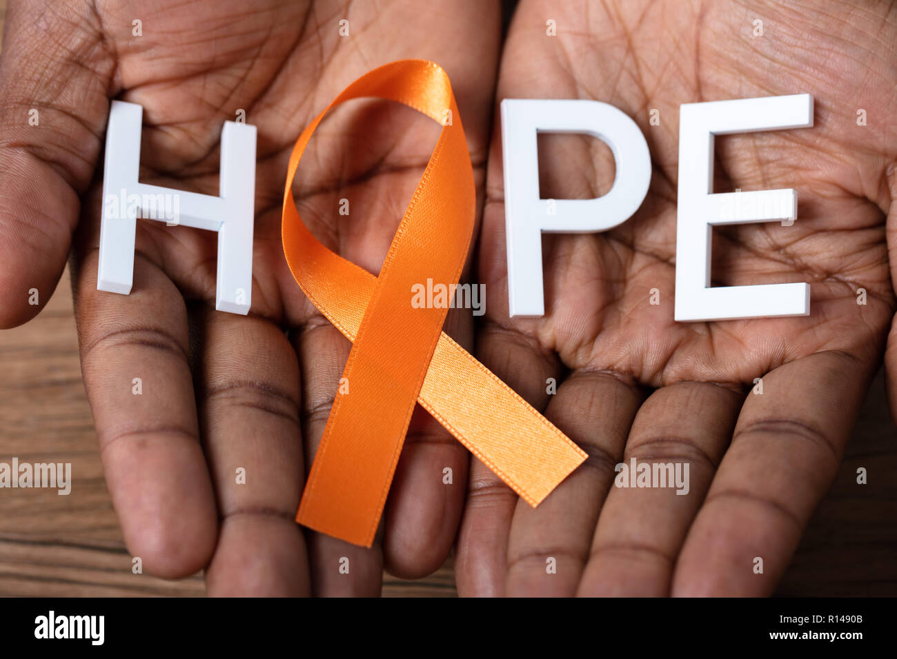 Leukemia cancer ribbon hi-res stock photography and images - Alamy