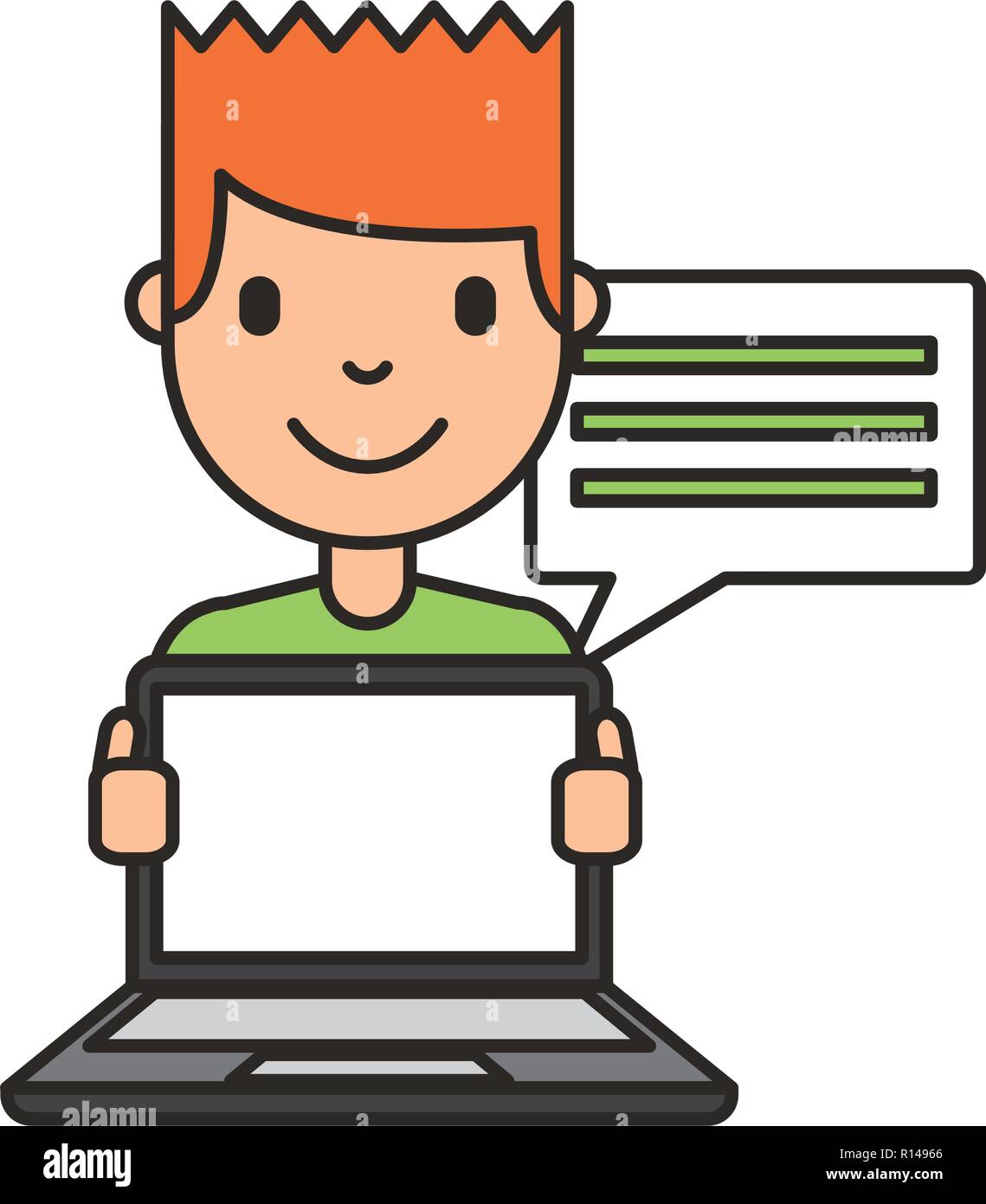 Nerdy guy computer hi-res stock photography and images - Alamy