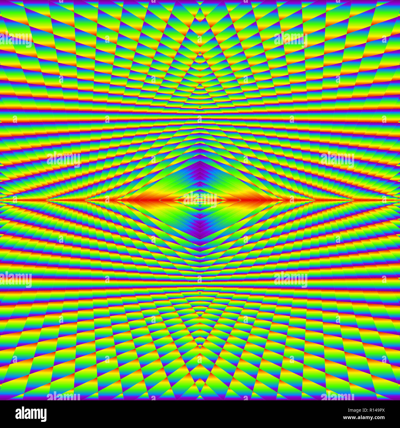 Abstract geometric seamless pattern of colorful layered surface ...