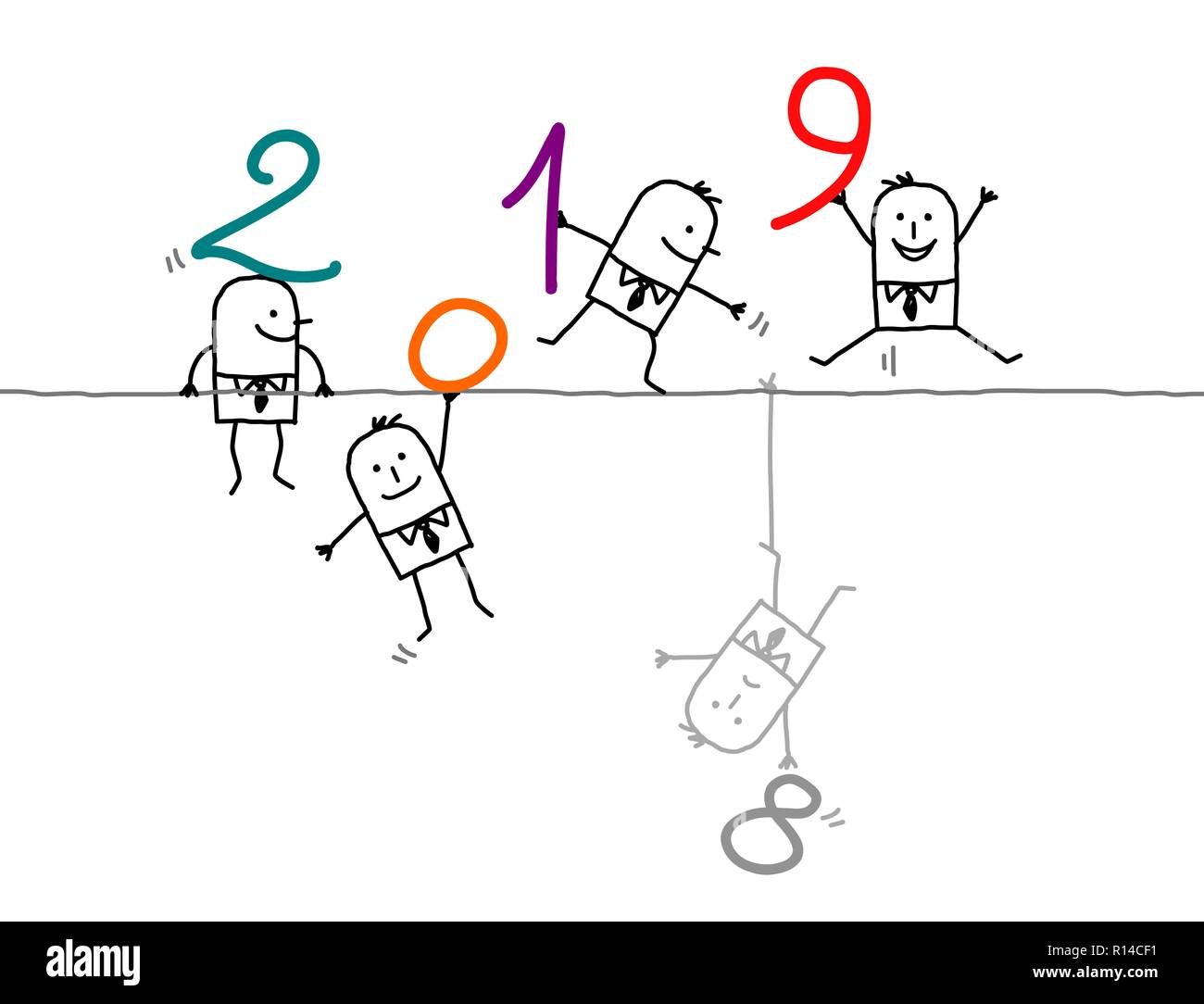 Show men Stock Vector Images - Alamy