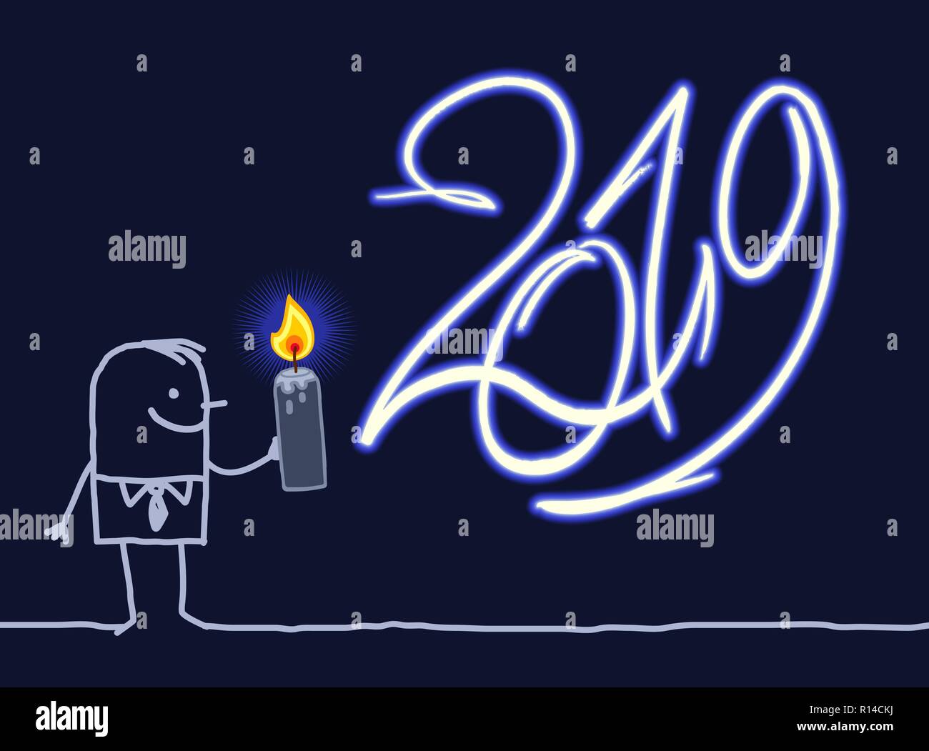 Number cartoon hi-res stock photography and images - Alamy