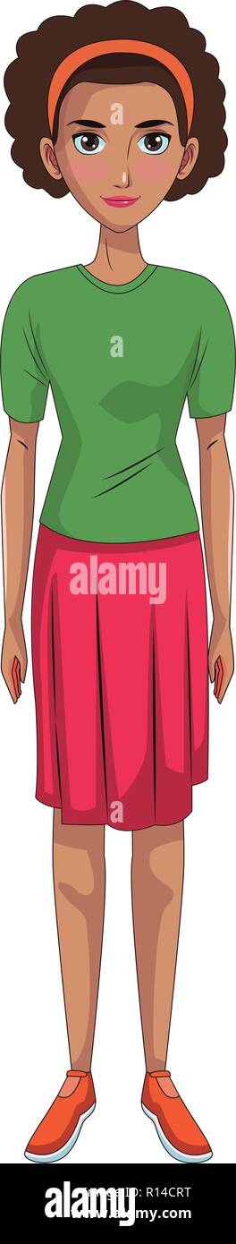 young woman body cartoon Stock Vector Image & Art - Alamy