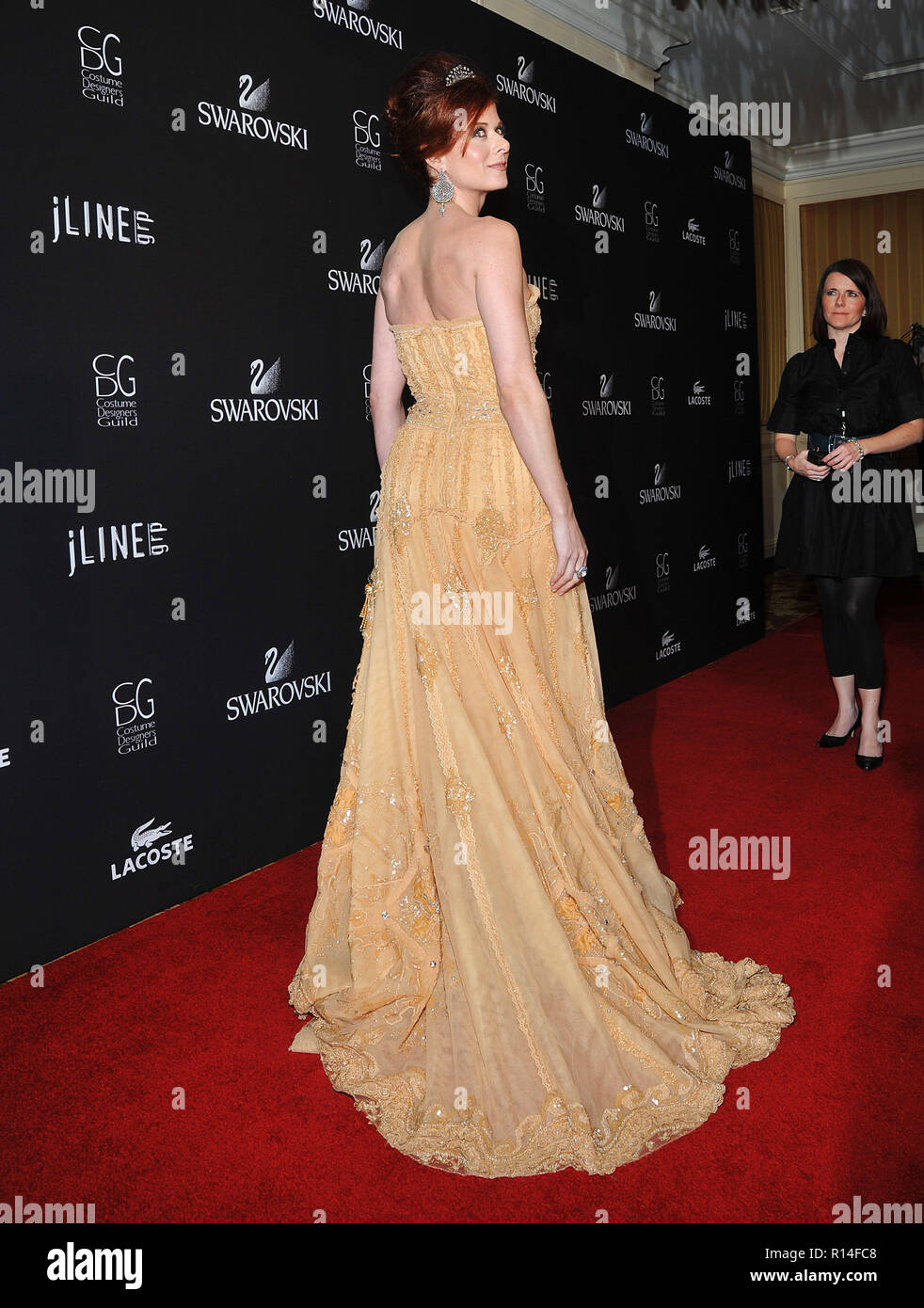 Debra Messing - Costume Designers Awards at the Four Season Hotel In ...