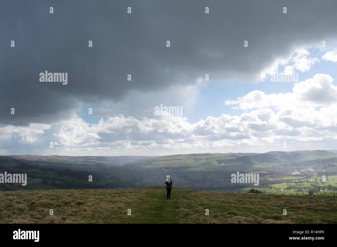 Walk walking dark clouds hi-res stock photography and images - Alamy
