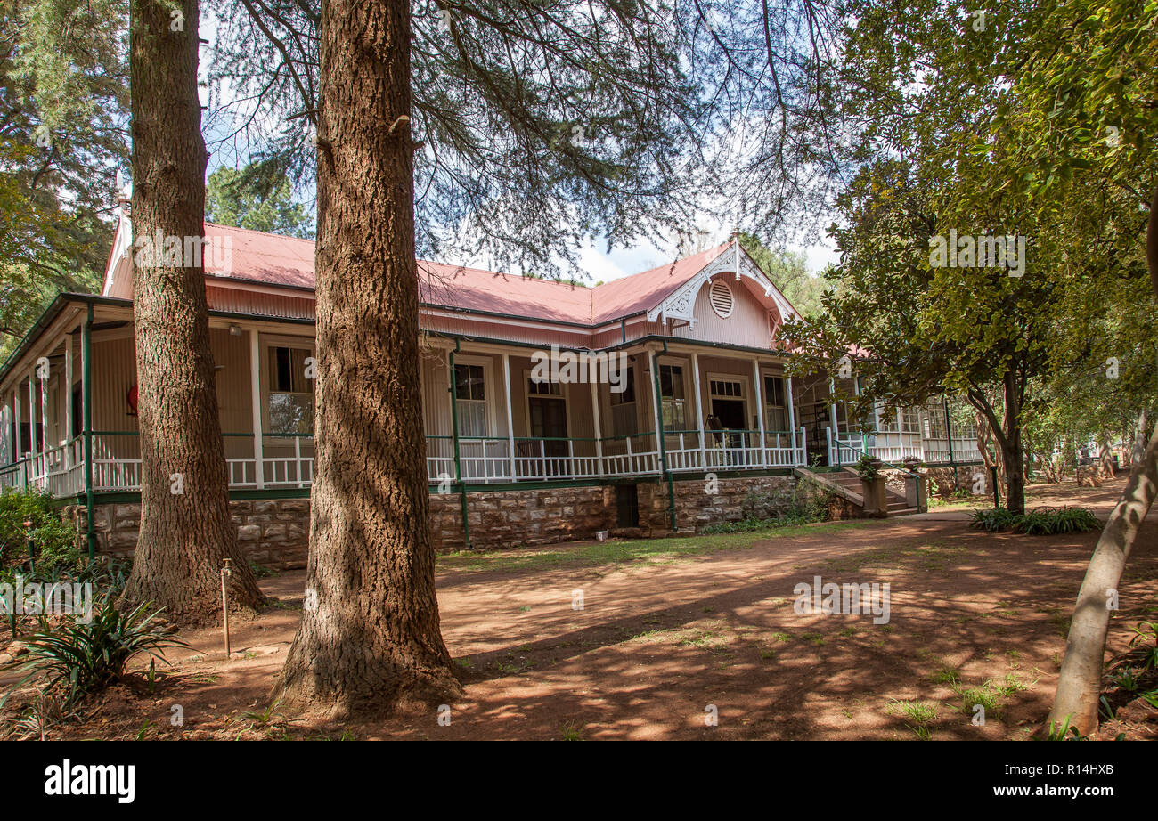 Smuts house museum, once the home of General Jan Smuts, a historic ...