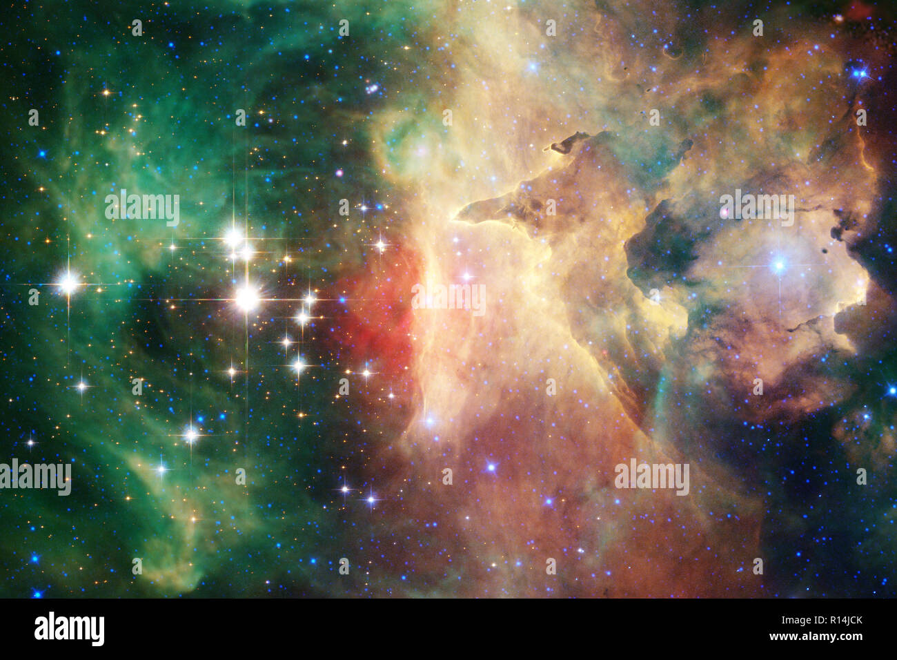 Beautiful galaxy somewhere in outer space. Elements of this image ...