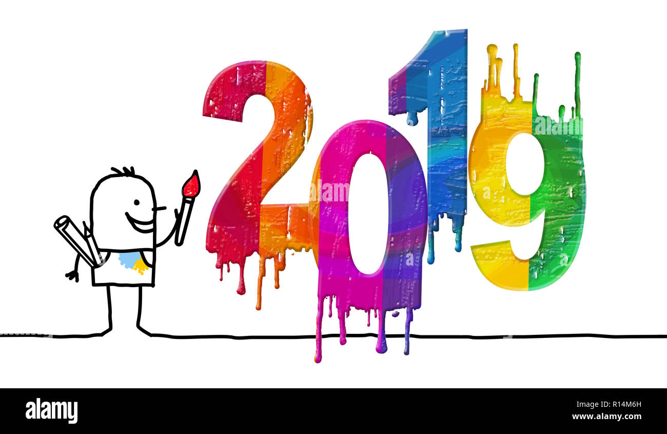 Number 2019 Cut Out Stock Images & Pictures - Alamy