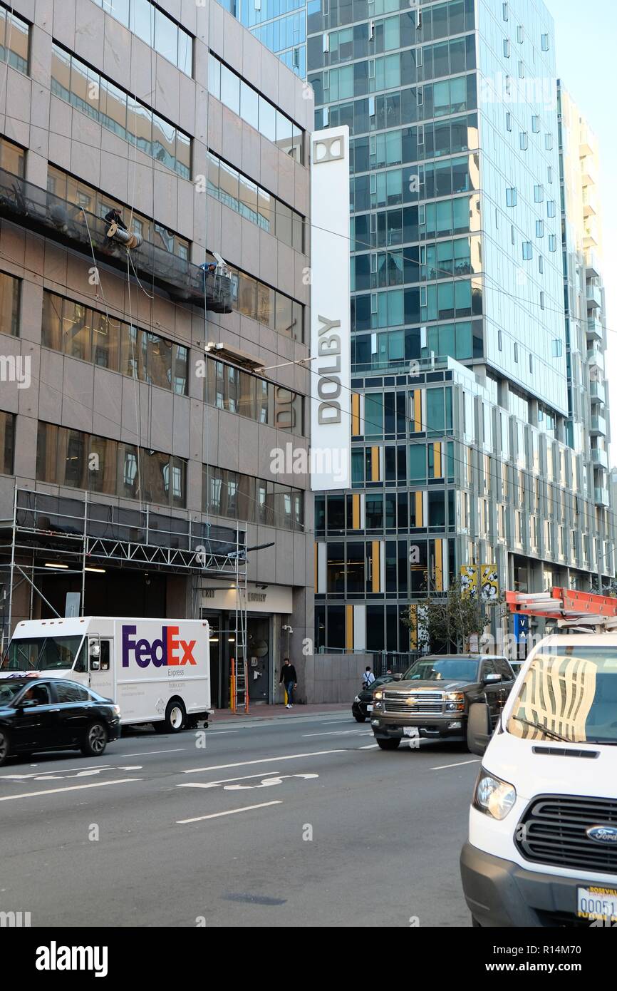 Dolby Laboratories headquarters on Market Street in San Francisco ...