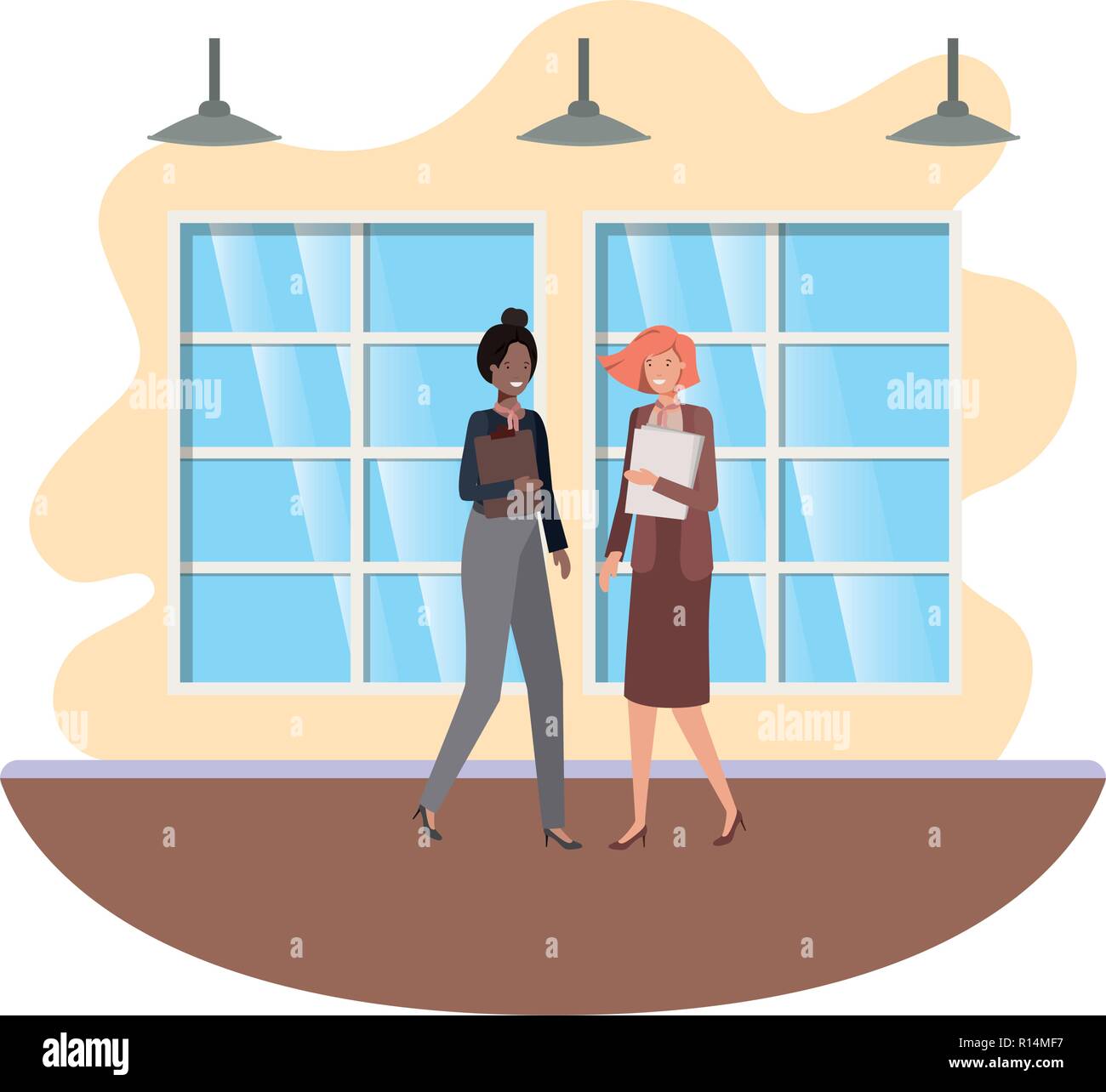 Women consultant Stock Vector Images - Alamy