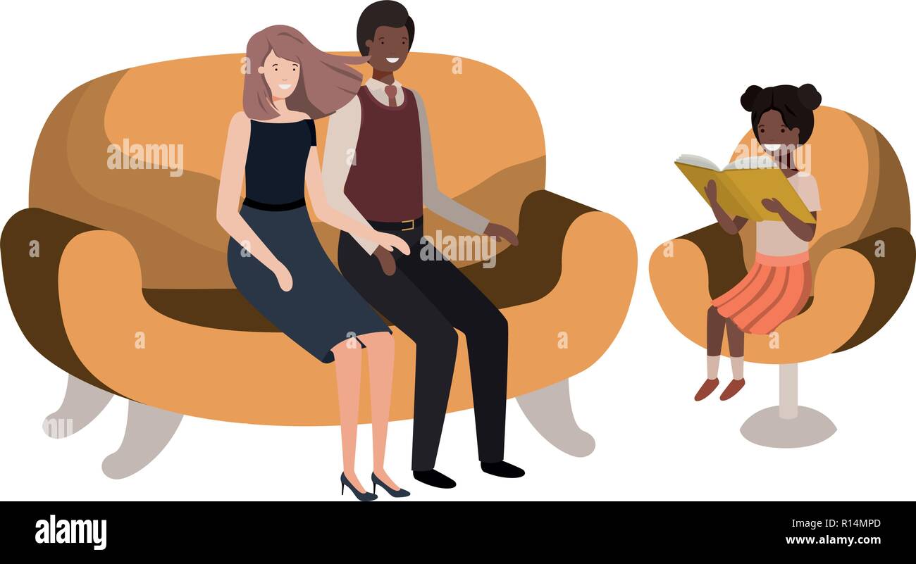 Couple of kids sitting white background Stock Vector Images - Alamy