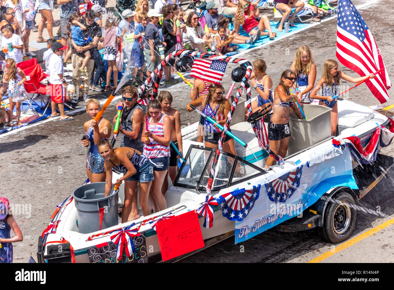 TELLURIDE, COLORADO, USA - July 4, 2018 - Annual Independence Day ...