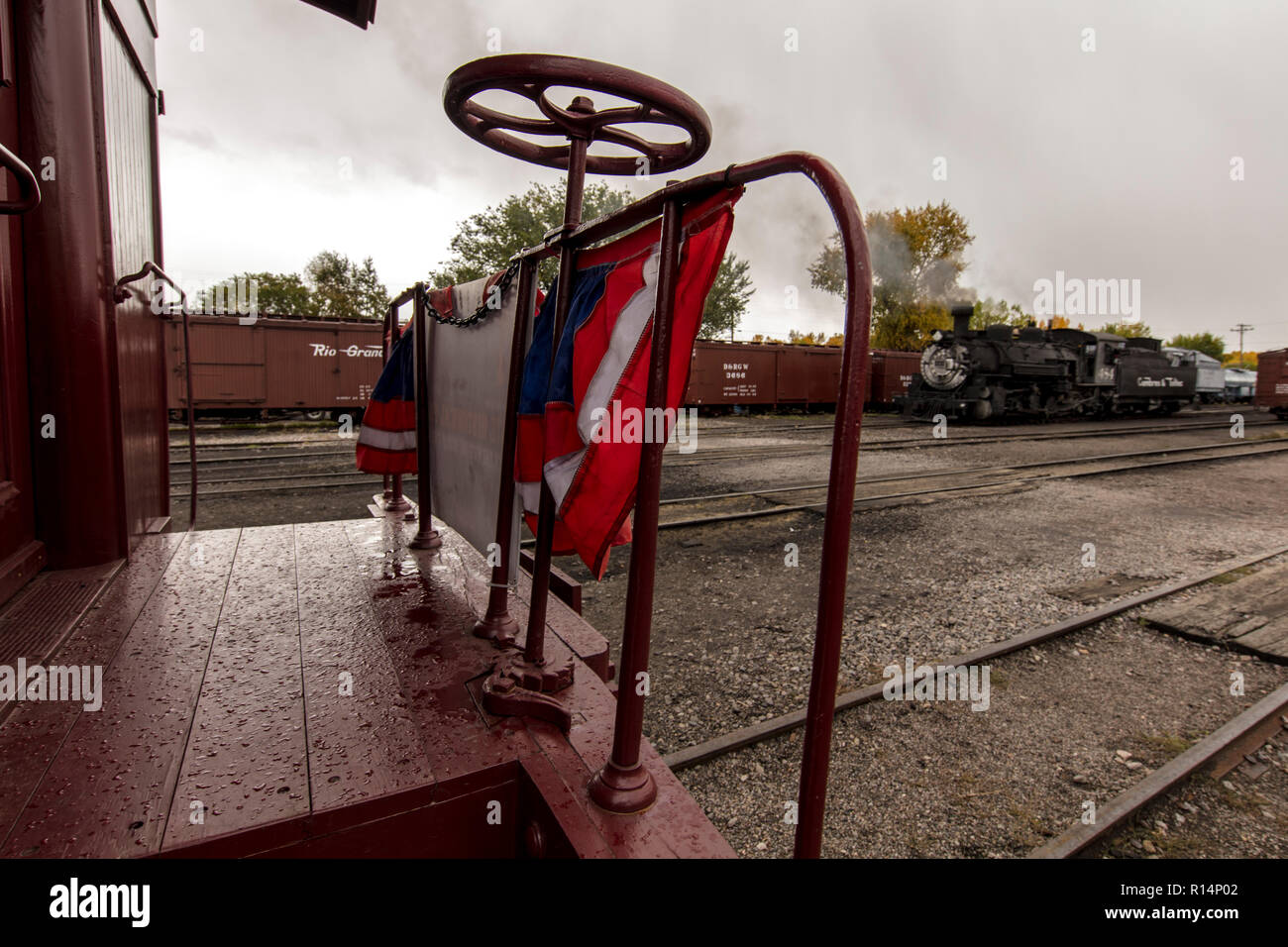 OCTOBER 9, 2018 - Chama, New Mexico, USA - Cumbres & Toltec Scenic ...