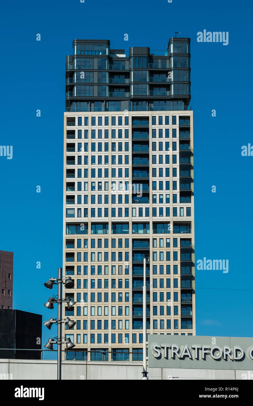 Stratford Central residential tower, Great Eastern Street, Stratford ...