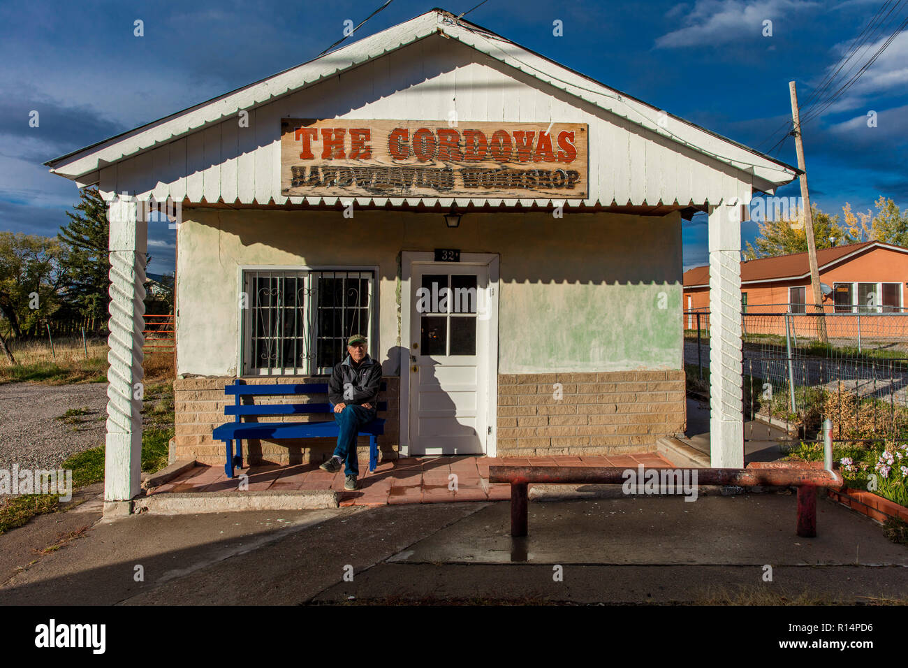 OCT 9, 2018. TRUCHAS NEW MEXICO, USA - self portrait of Joe Sohm ...