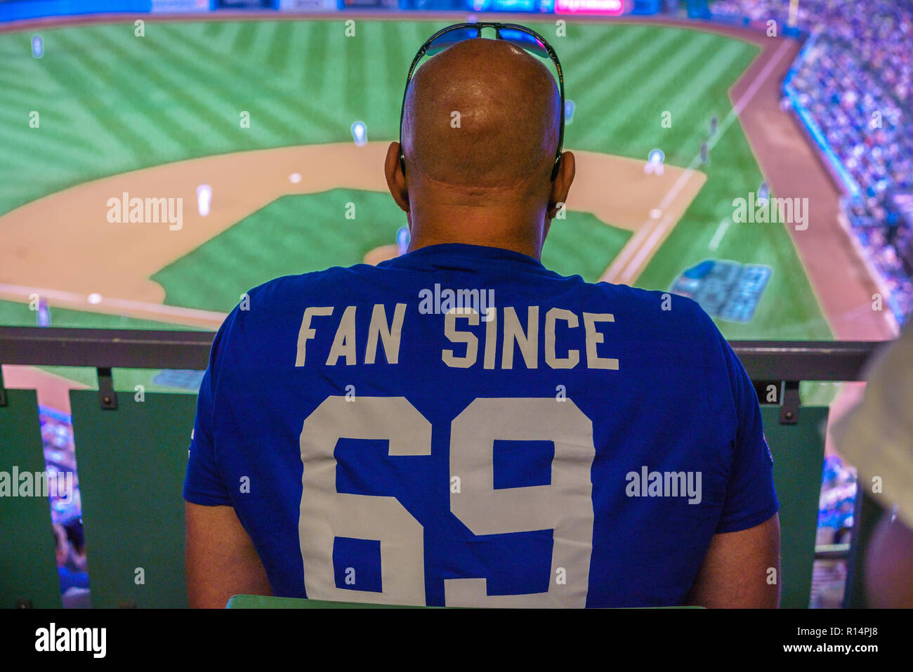 Los angeles dodgers fan hi-res stock photography and images - Alamy