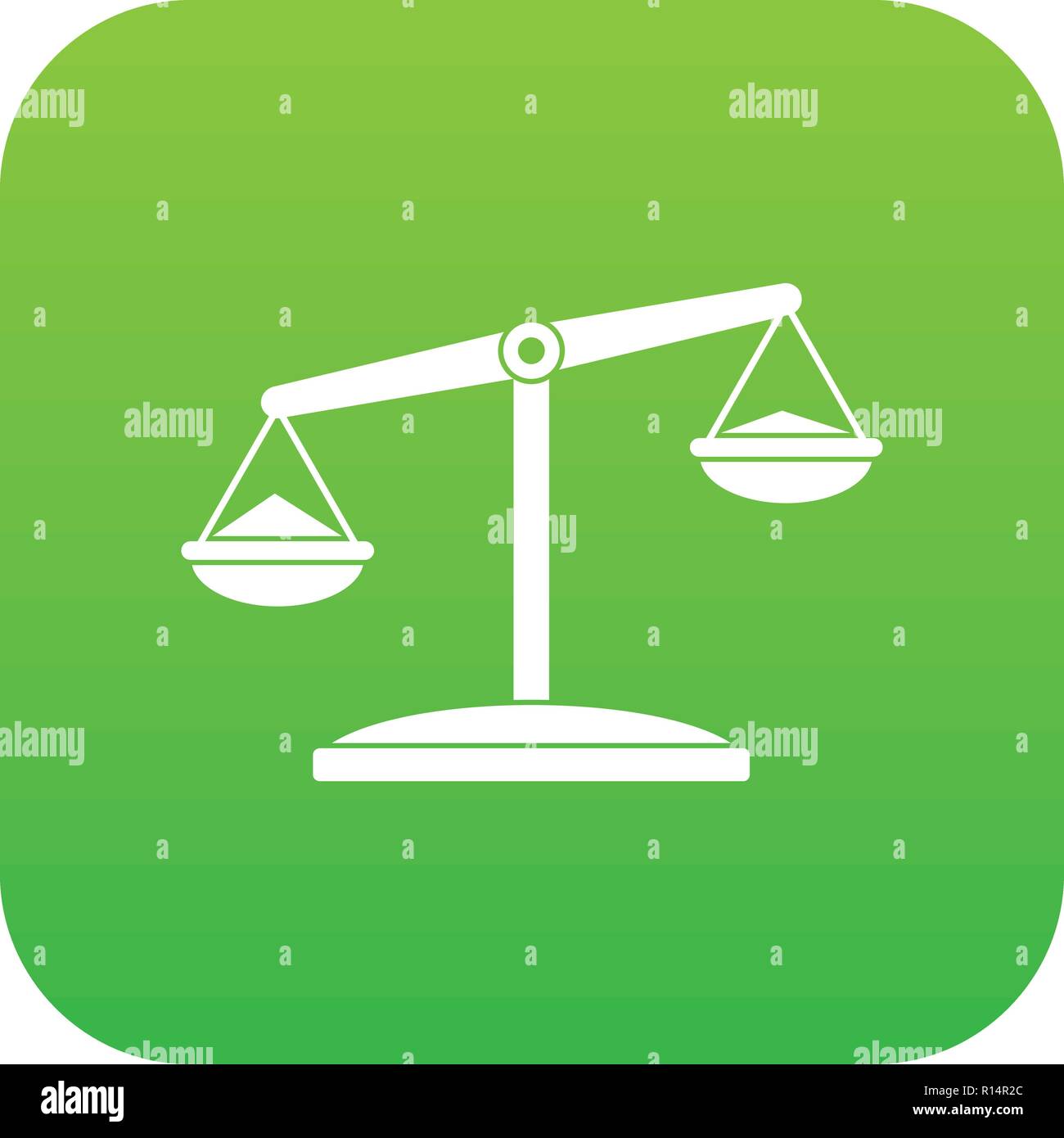 Retro scales icon digital green Stock Vector Image & Art - Alamy
