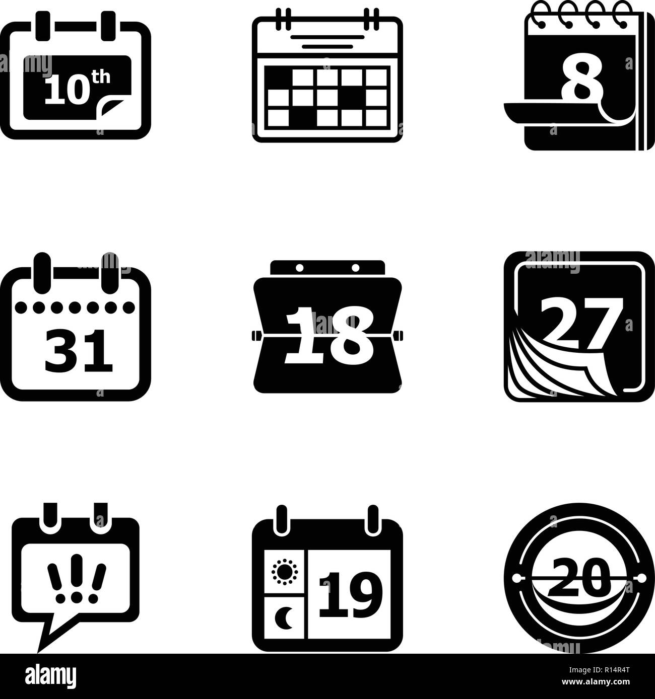 Frosty farm Stock Vector Images - Alamy