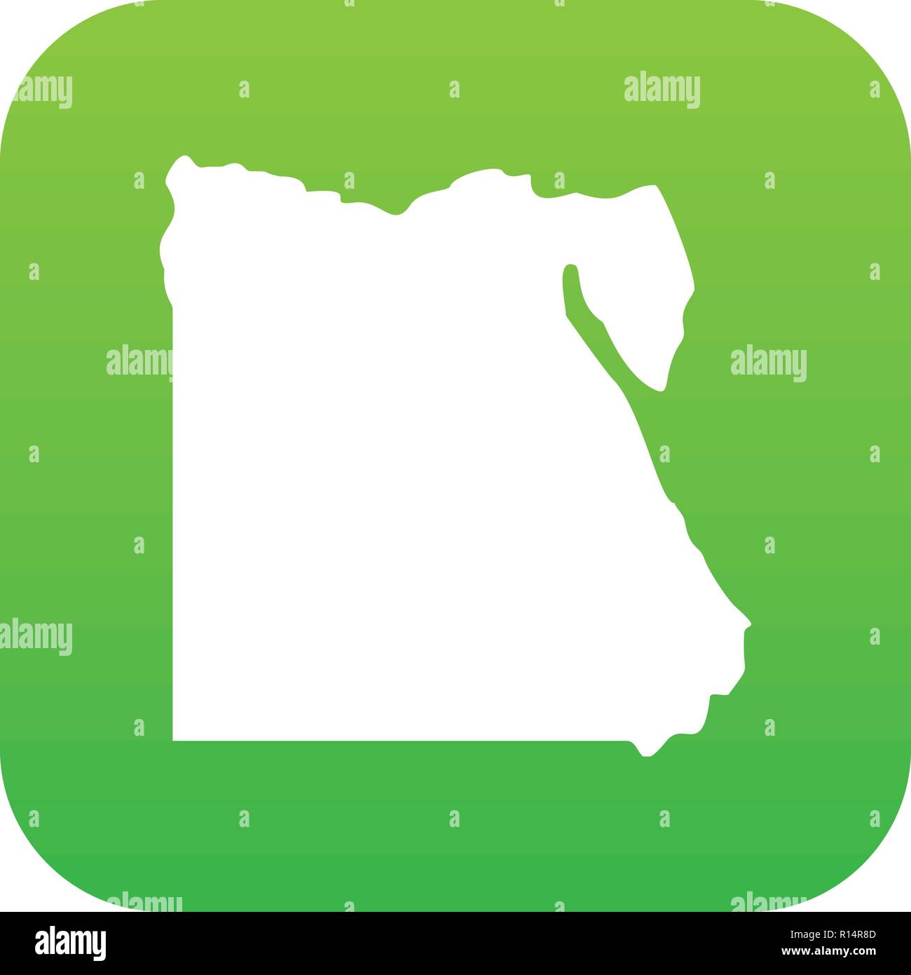 Map of Egypt icon digital green Stock Vector Image & Art - Alamy