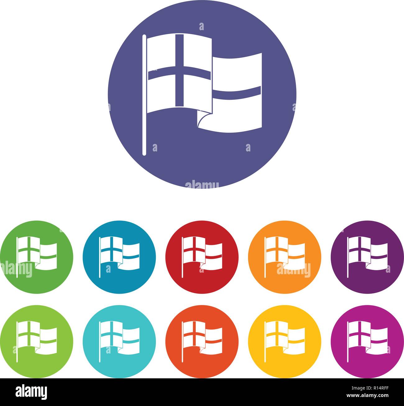 Holland flag icons set vector color Stock Vector Image & Art - Alamy