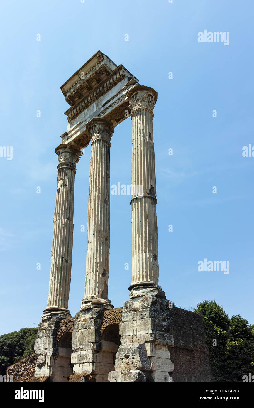 Dioscuri Temple High Resolution Stock Photography and Images - Alamy