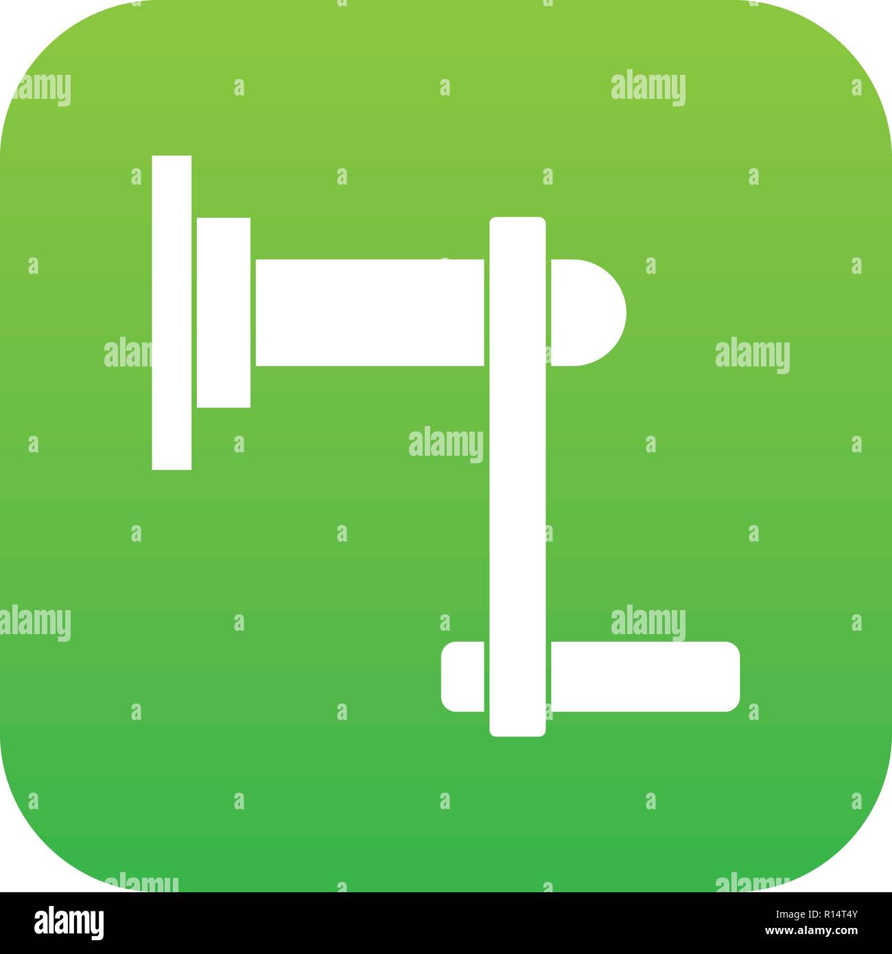 Twist tool icon digital green Stock Vector Image & Art - Alamy