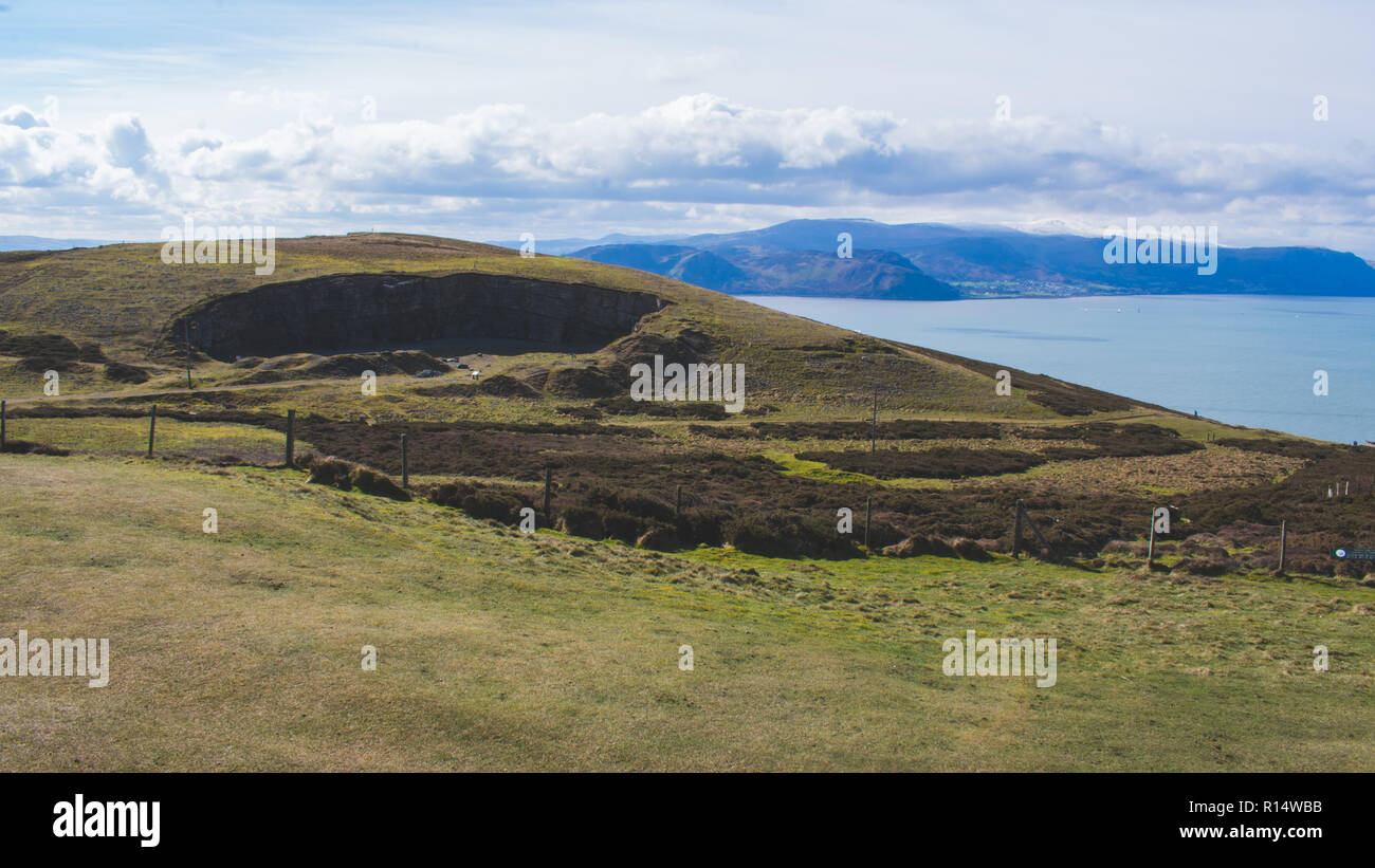Llandudno wales conwy castle hi-res stock photography and images - Alamy