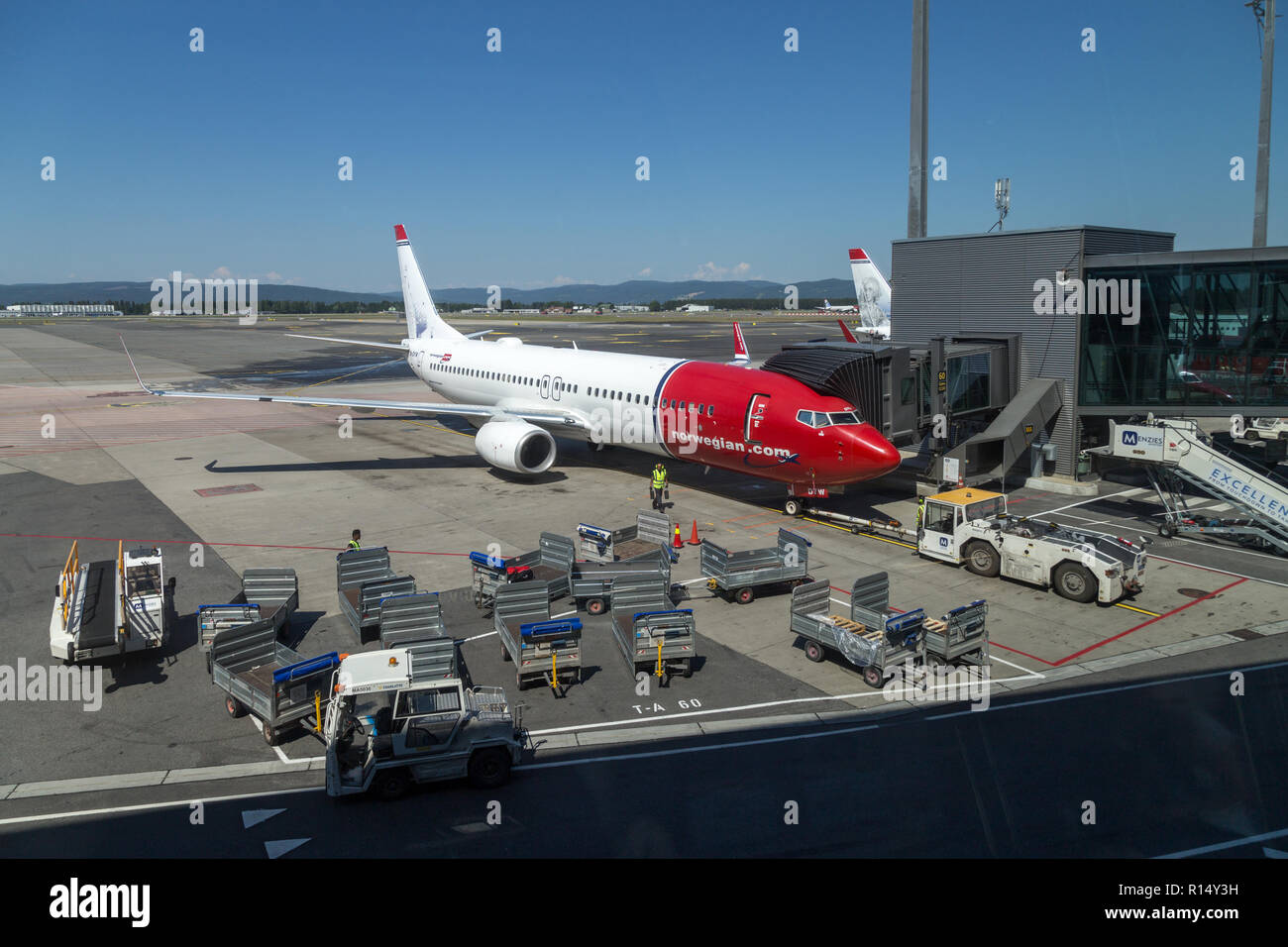 Oslo airport hi-res stock photography and images - Alamy